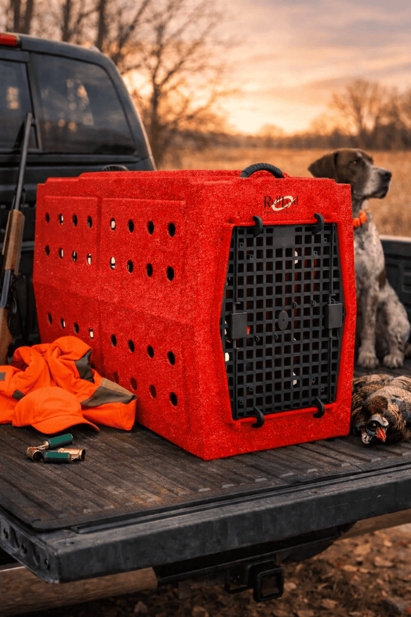 Fire Engine Red Ruff Land Kennels - Limited Edition Dog Kennels - Order ...