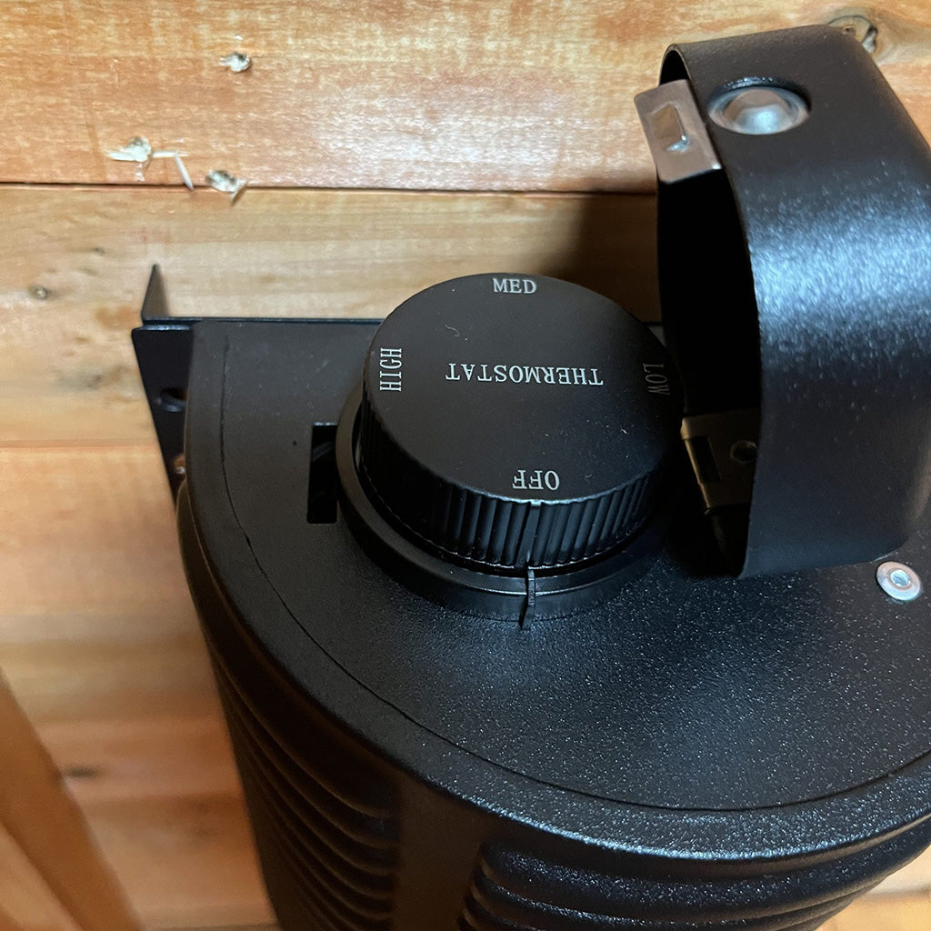 Hound Heater Deluxe 400W - Safe, Efficient Dog House Heating