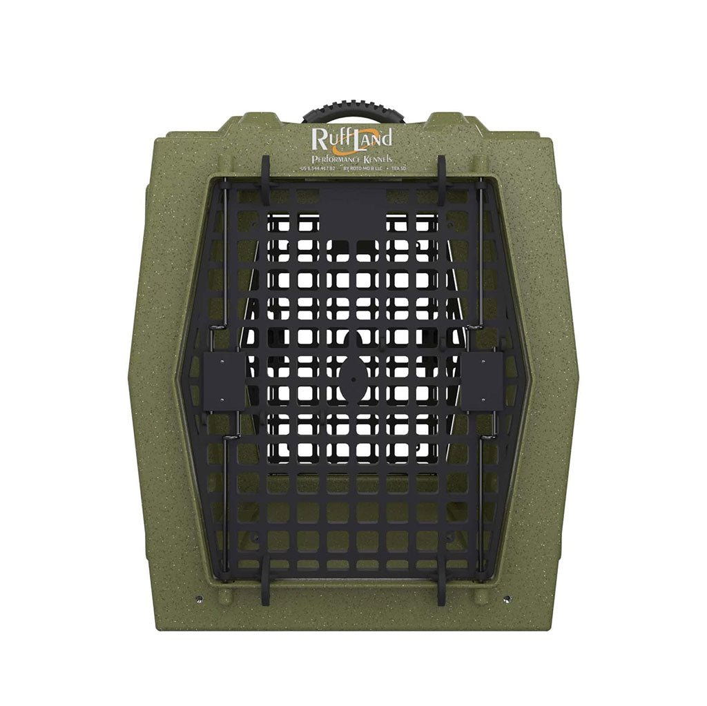 Ruff Land Kennels Olive Drab | Durable Dog Crate for Travel & Outdoors