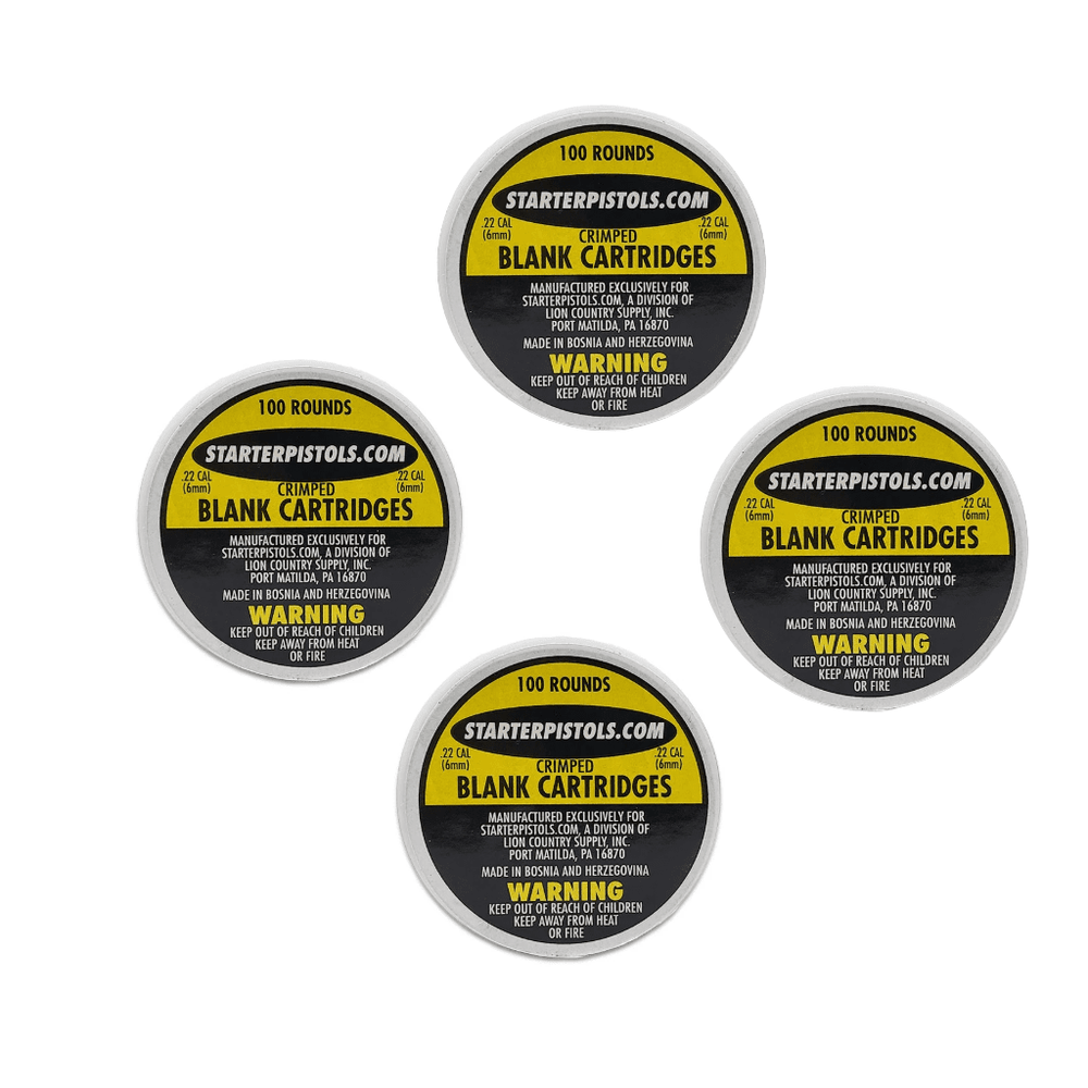 .22 Crimp Blanks (22 Caliber Blank Ammo) | Starter Pistol Blank Ammo