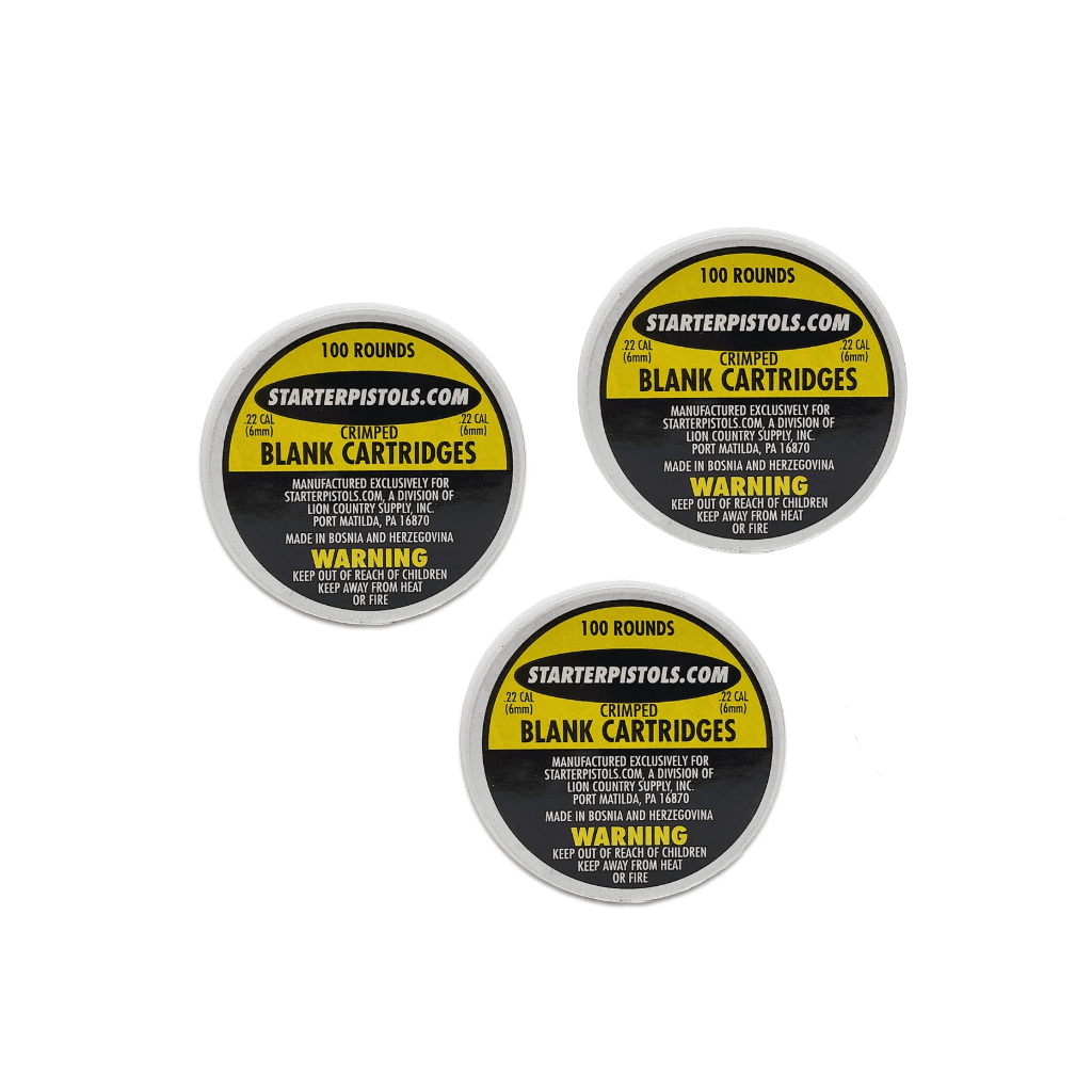 .22 Crimp Blanks (22 Caliber Blank Ammo) | Starter Pistol Blank Ammo