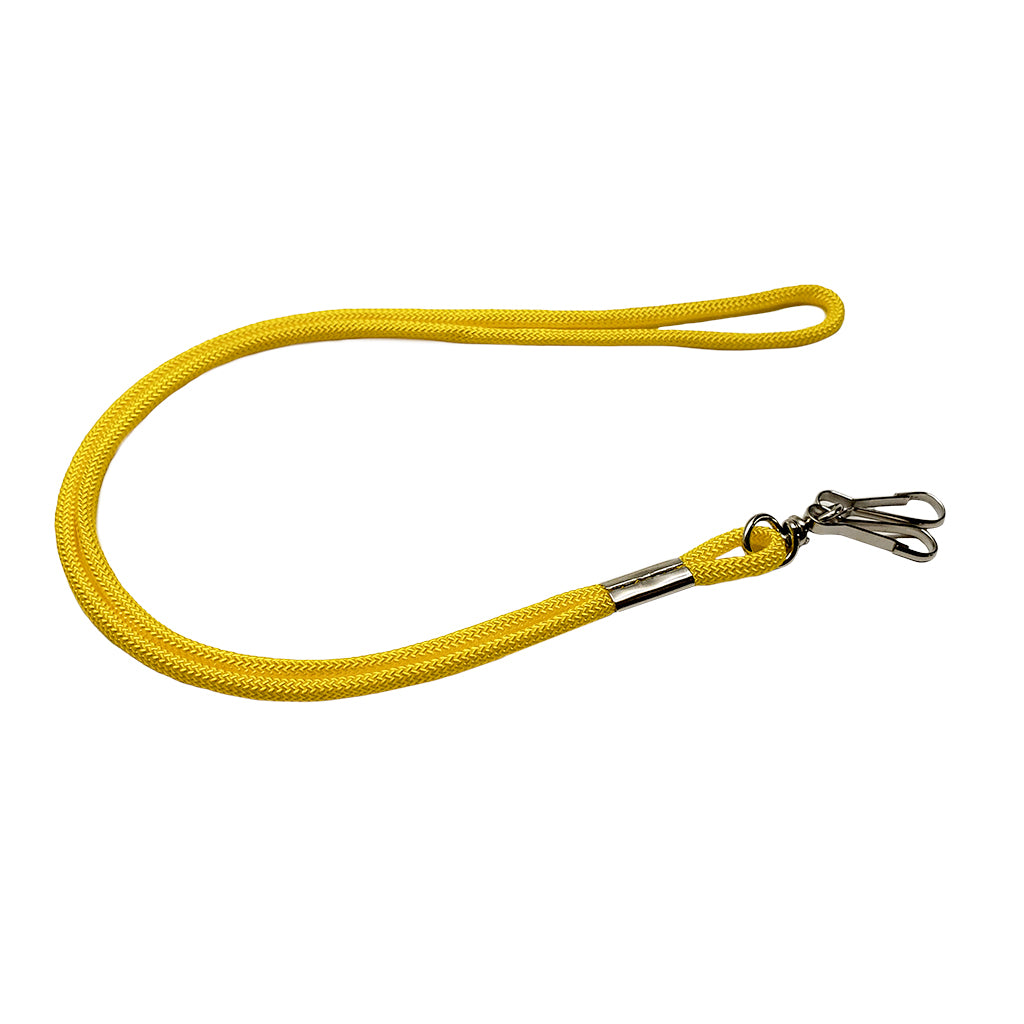 Deluxe Yellow Nylon Lanyard Compass