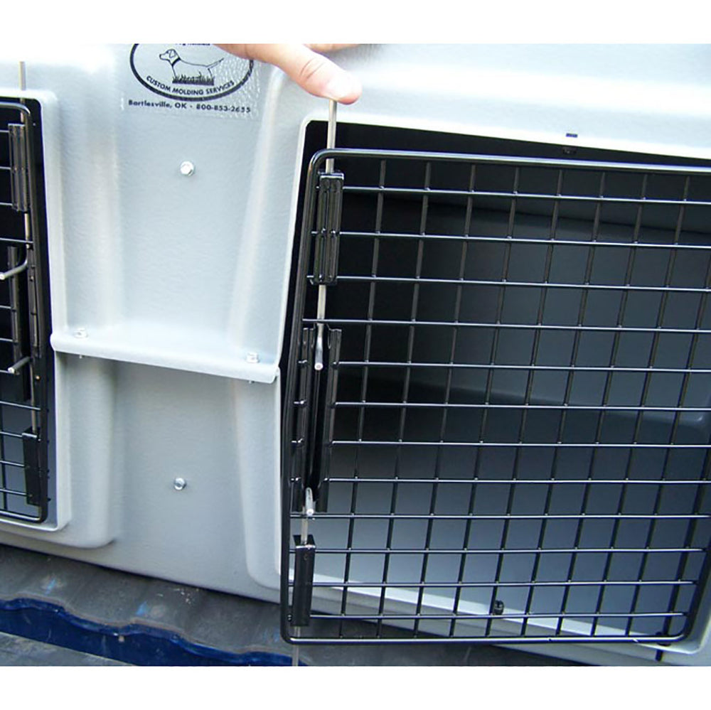 Easy Loader Two-Dog Kennel | 2 Dog Crate for Truck | Vehicle Dog Box