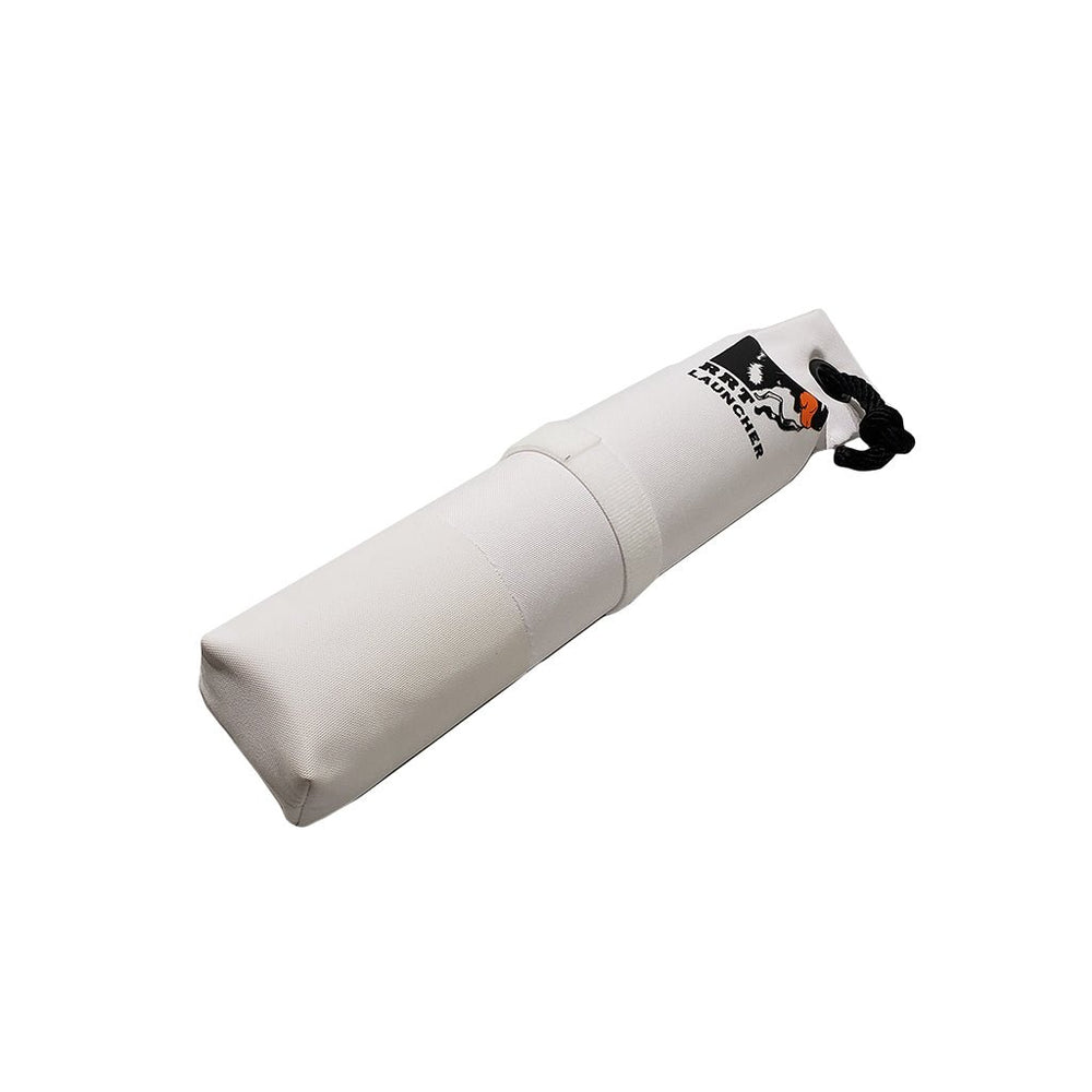 Retriev-R-Trainer White Canvas Feather Holding Dummy